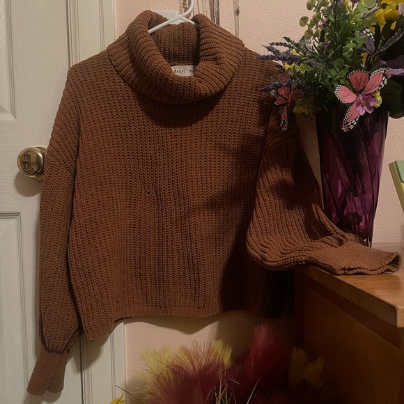 Hazel Moon | Sweaters | Hazel Moon Knit Turtleneck Sweater | Poshmark